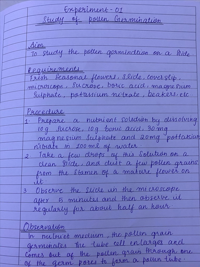 Bio Record (Experiment 1-7) | PDF Bio Record (Experiment 1-7) | PDF