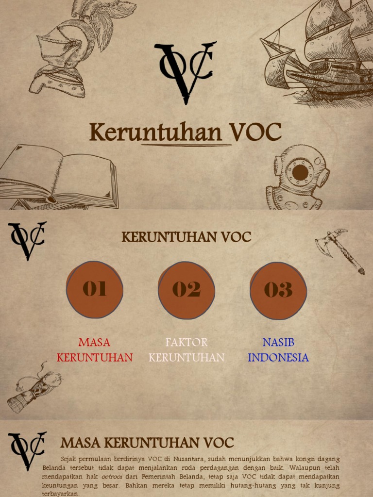 Penyebab Keruntuhan VOC di Indonesia | PDF