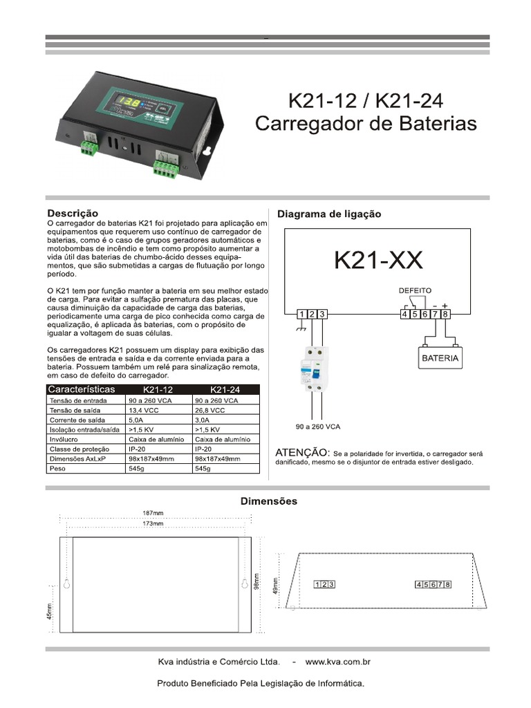 Manual K21 | PDF