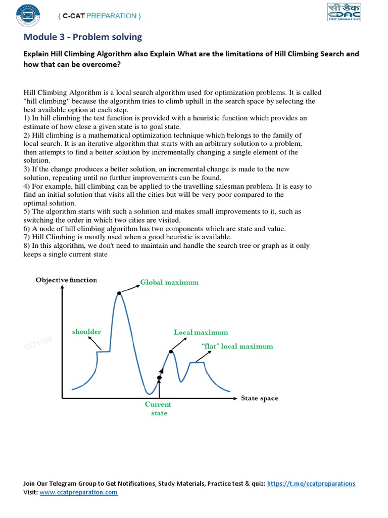 CCATPREPARATION AI Module 3 | PDF | Genetic Algorithm | Mathematical Optimization