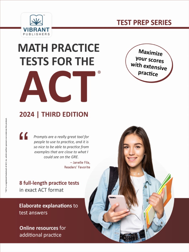 MathPracticeTestsfortheACT_2024 - SAMPLE | PDF | Mathematics ...