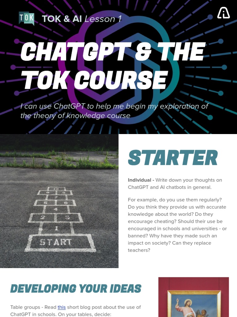 TOK and AI | PDF | Critical Thinking | Knowledge