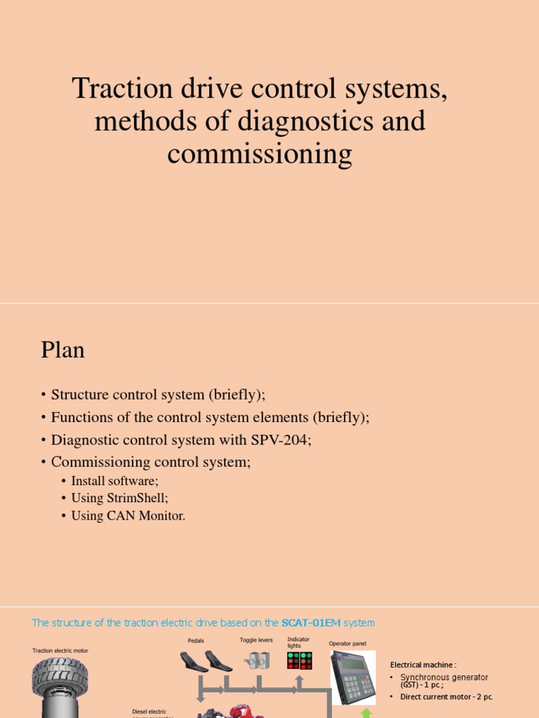 Traction Drive Control Systems, Methods of Diagnostics and Commissioning 2017 | PDF