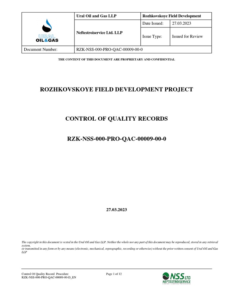 RZK NSS 000 Pro Qac 00009 00 D - en | PDF | Verification And Validation ...