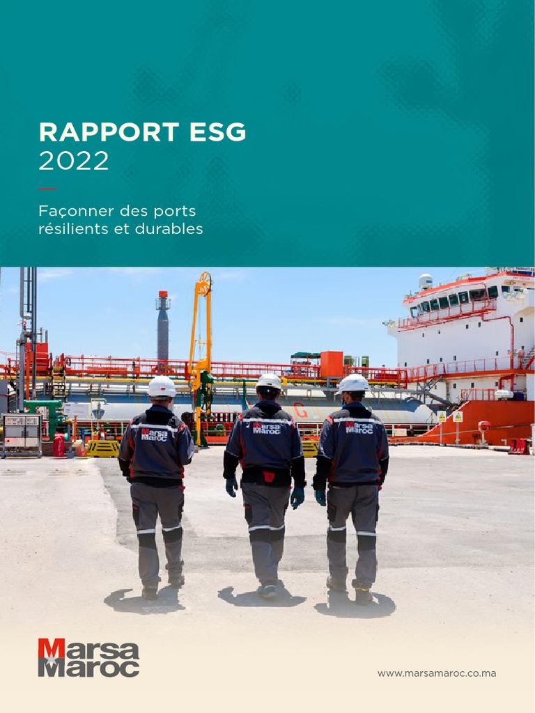Esg 2022 | PDF | Responsabilité sociétale des entreprises | Maroc