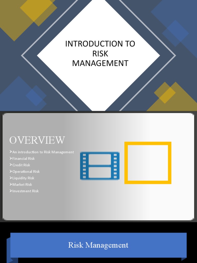 Frm1 Risk Management Pdf