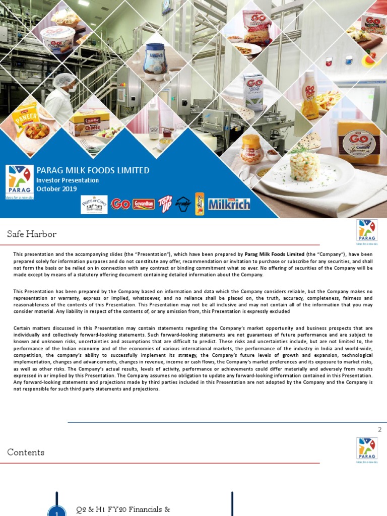 Parag Milk | PDF