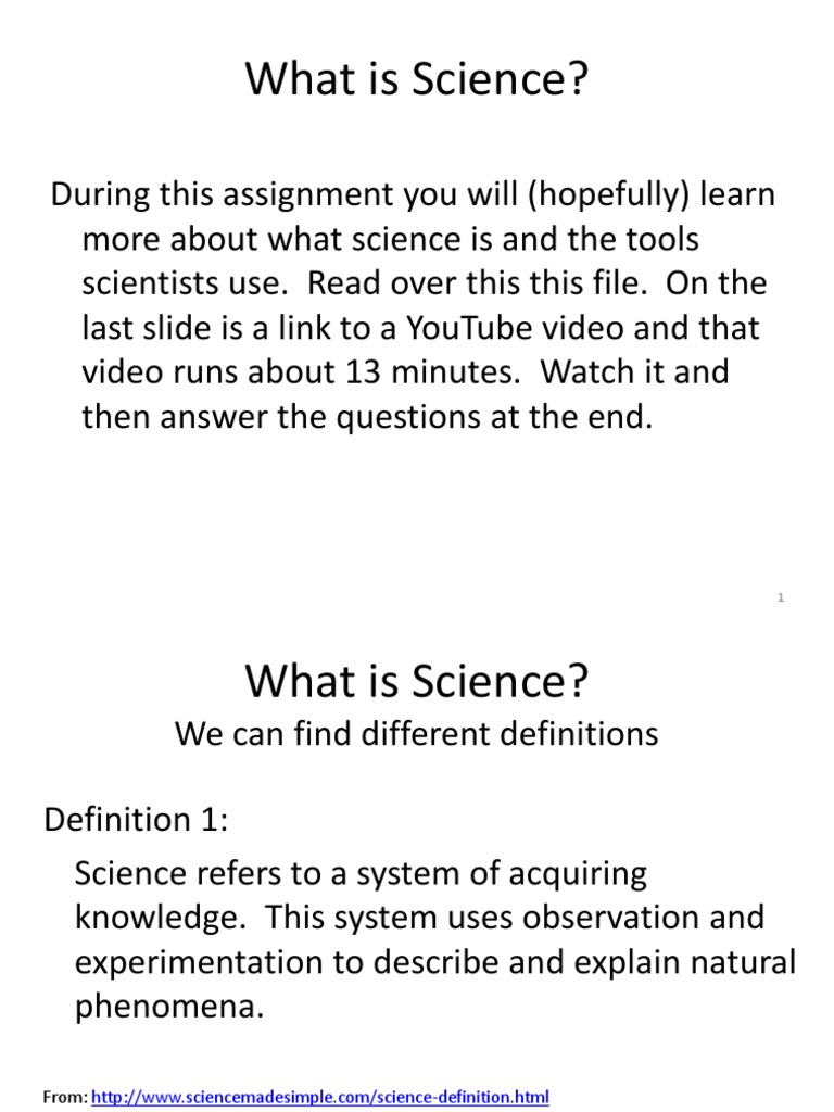 What Science | PDF | Science | Hypothesis