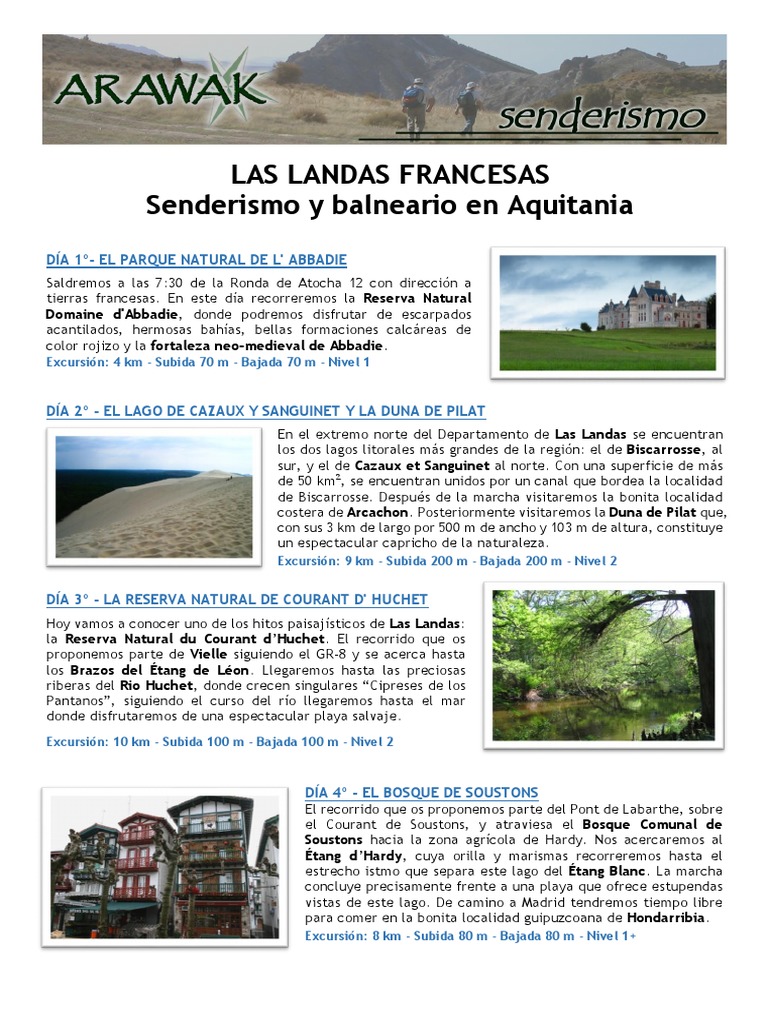 Las Landas Francesas-Arawak | PDF