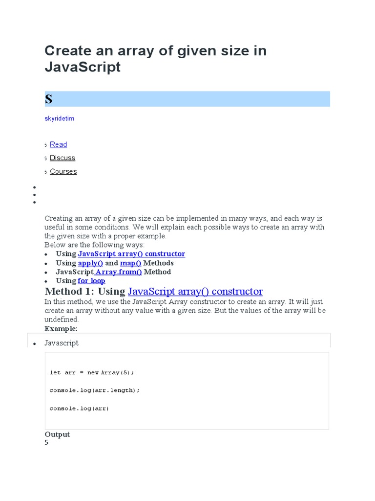 JavaScript Progs | PDF JavaScript Progs | PDF