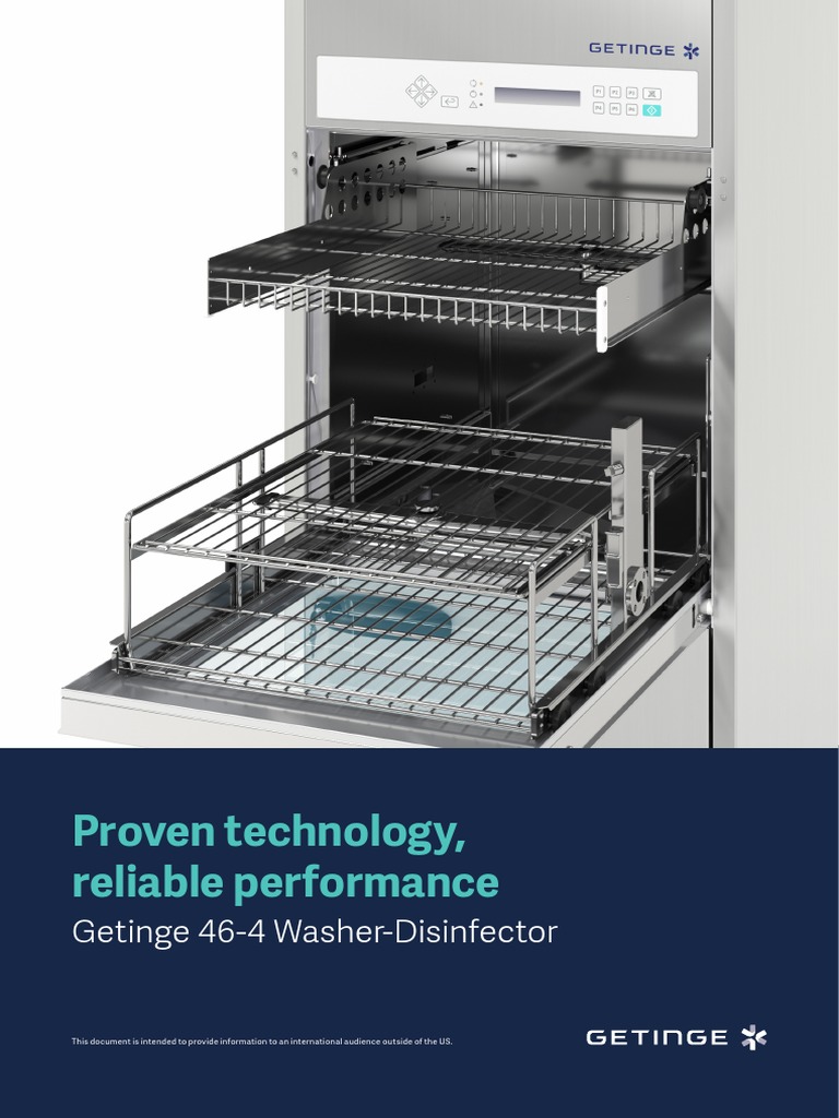 82827-Getinge 46-4 SD Brochure | PDF