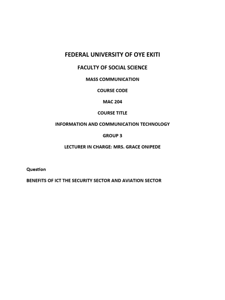 MAC 204 Presentation | PDF | Analytics | Air Traffic Control