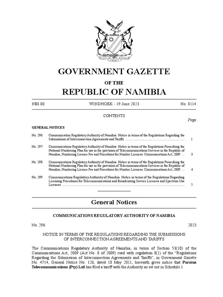 #8114-Gen N296-299 19 Jun 2023 | PDF