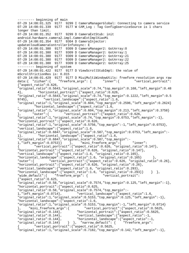 Log Cat 1690614481271 | PDF