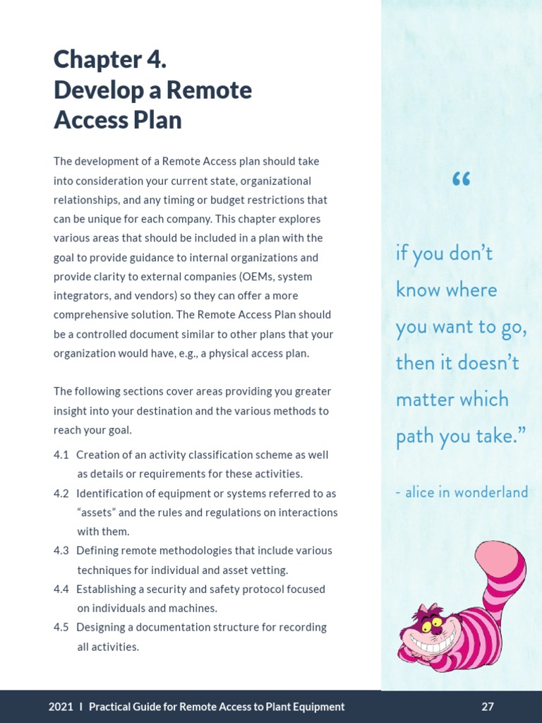 Practical Guide For Remote Access To Plant Equipment 27 | PDF