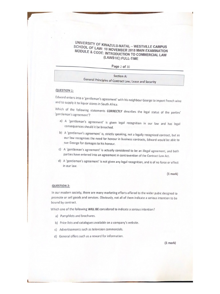 University of Kwazulu-Natal - Westville Campus 2 | PDF