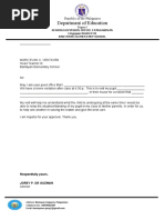 BFP Request Letter | PDF
