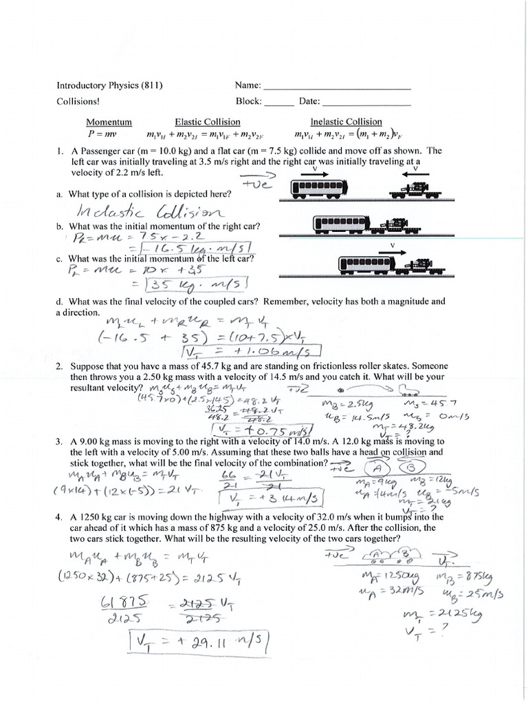312 - Ws-Collisions Solutions | PDF
