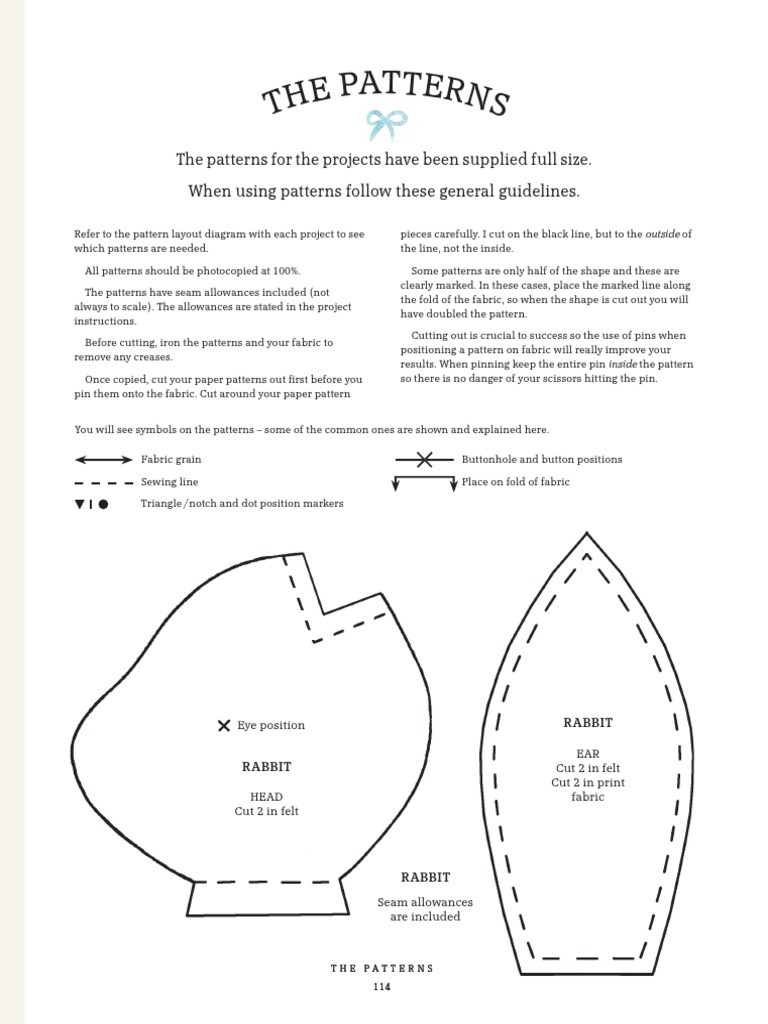 Luna Lapin Templates | PDF