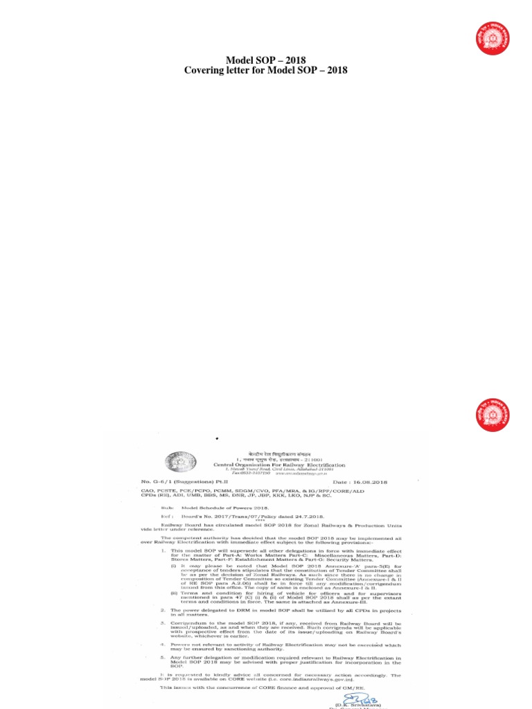 Model SOP 2018 | PDF