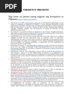 Miliminas Taong 0069 by Nilo Par. Pamonag | PDF