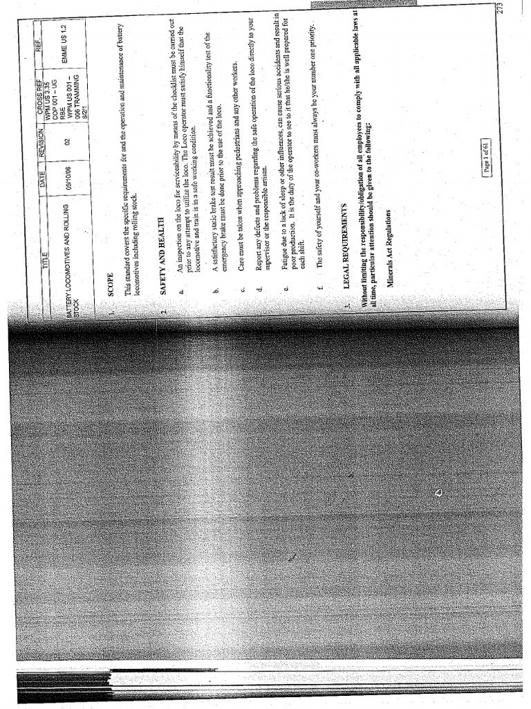 Standard Loco Maintenance | PDF