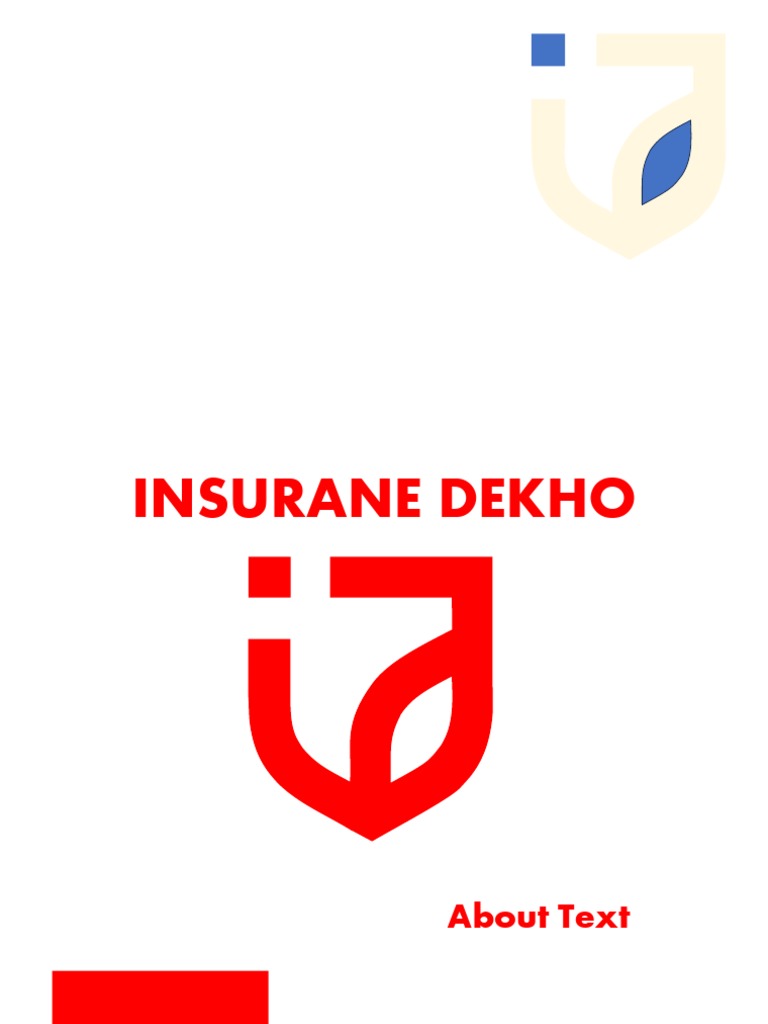 Insurance Dekho Logo With Animation | PDF