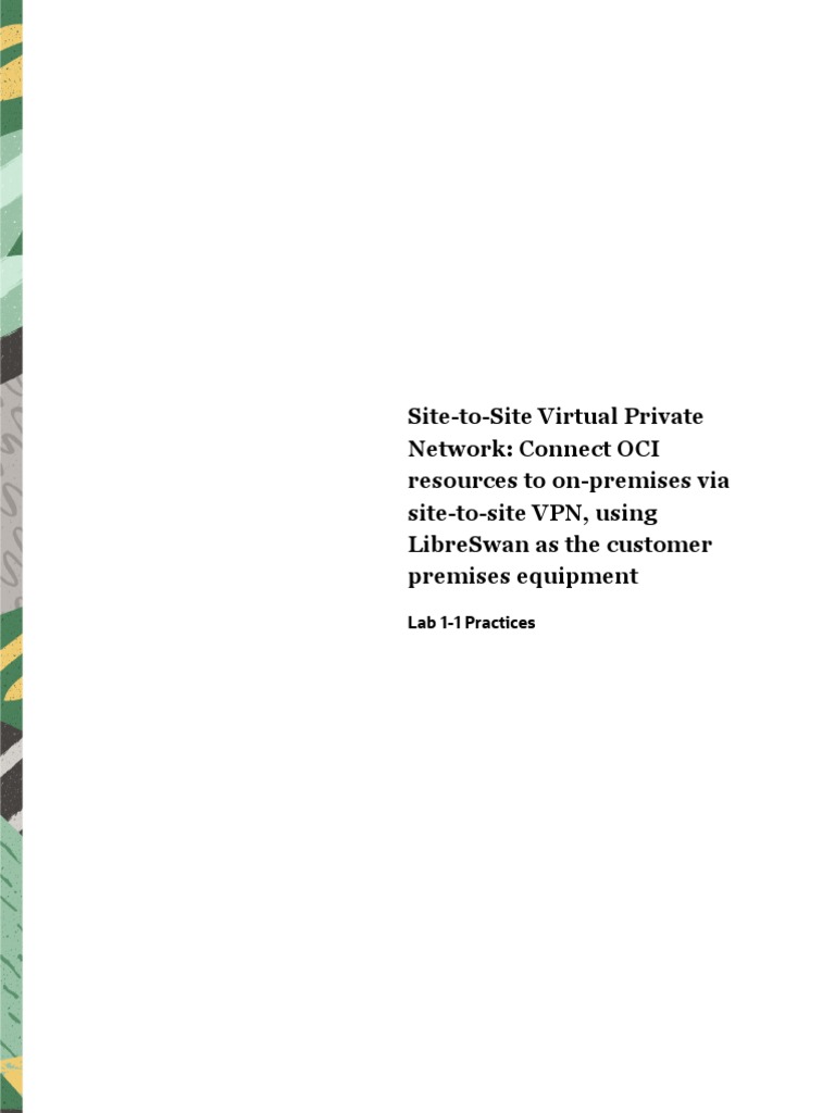 S105684GC11 Ag Lab01 | PDF | Virtual Private Network | Computer Network