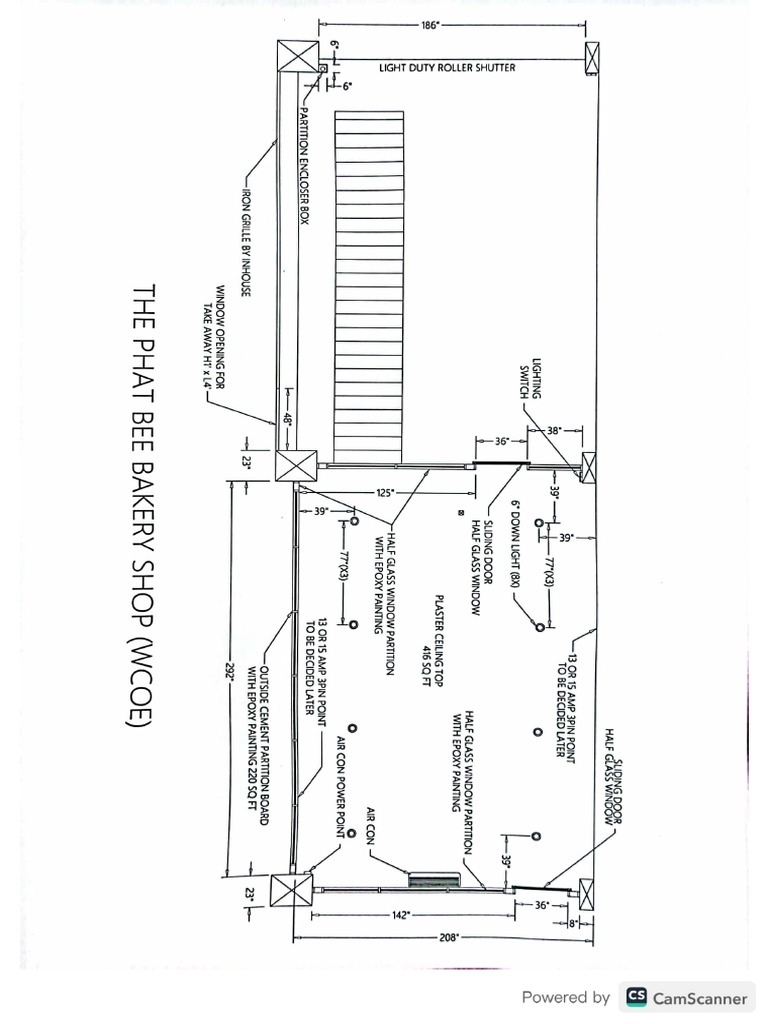 Bakery Floor Plan | PDF