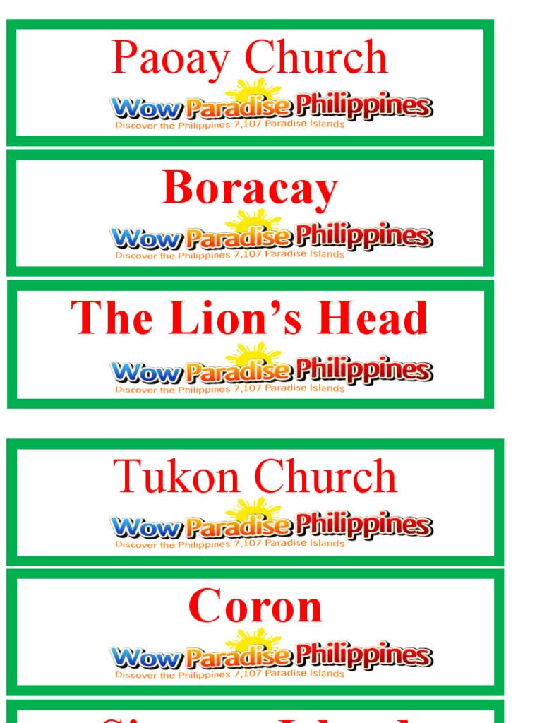 Caption Wow Philippines | PDF