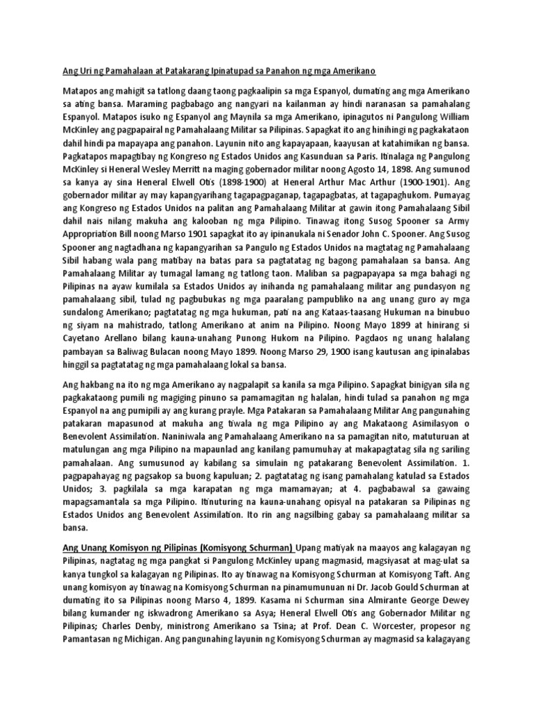 Uri NG Pamahalaan | PDF