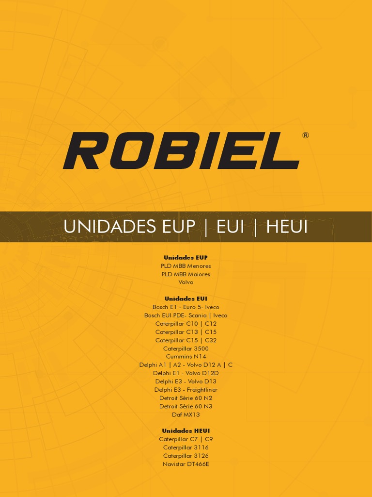 Catálogo Robiel Unidades | PDF