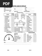 Plantilla Excel Control de Combustible Simple | PDF