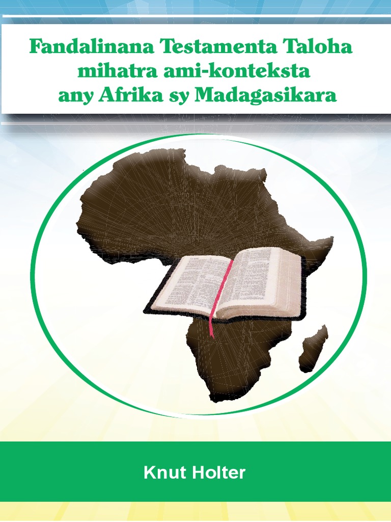 Holter 2018 Fandalinana Testamenta Taloha | PDF