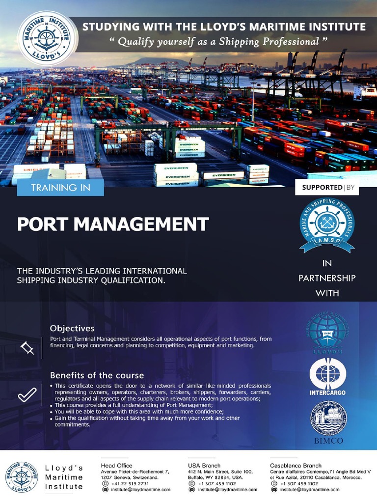 Port Management | PDF