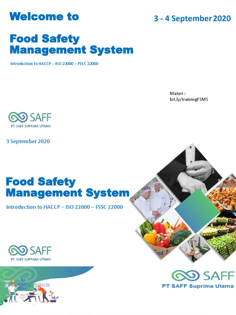 H1 Materi Introduction - GMP - HACCP Awareness Training | PDF