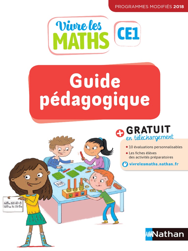 Guide pédagogique Vivre les Maths CE1 | PDF | Pédagogie | Apprentissage