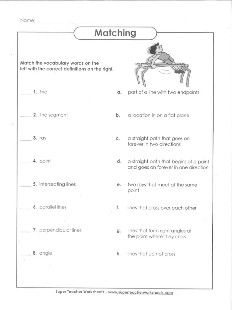 Geometry Lessons 1-3 Worksheets | PDF