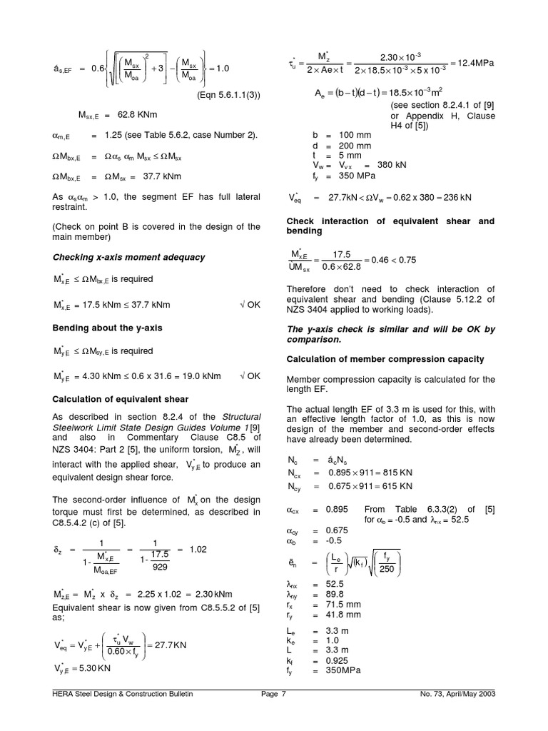 Moment Calculation | PDF | Mechanical Engineering | Civil Engineering