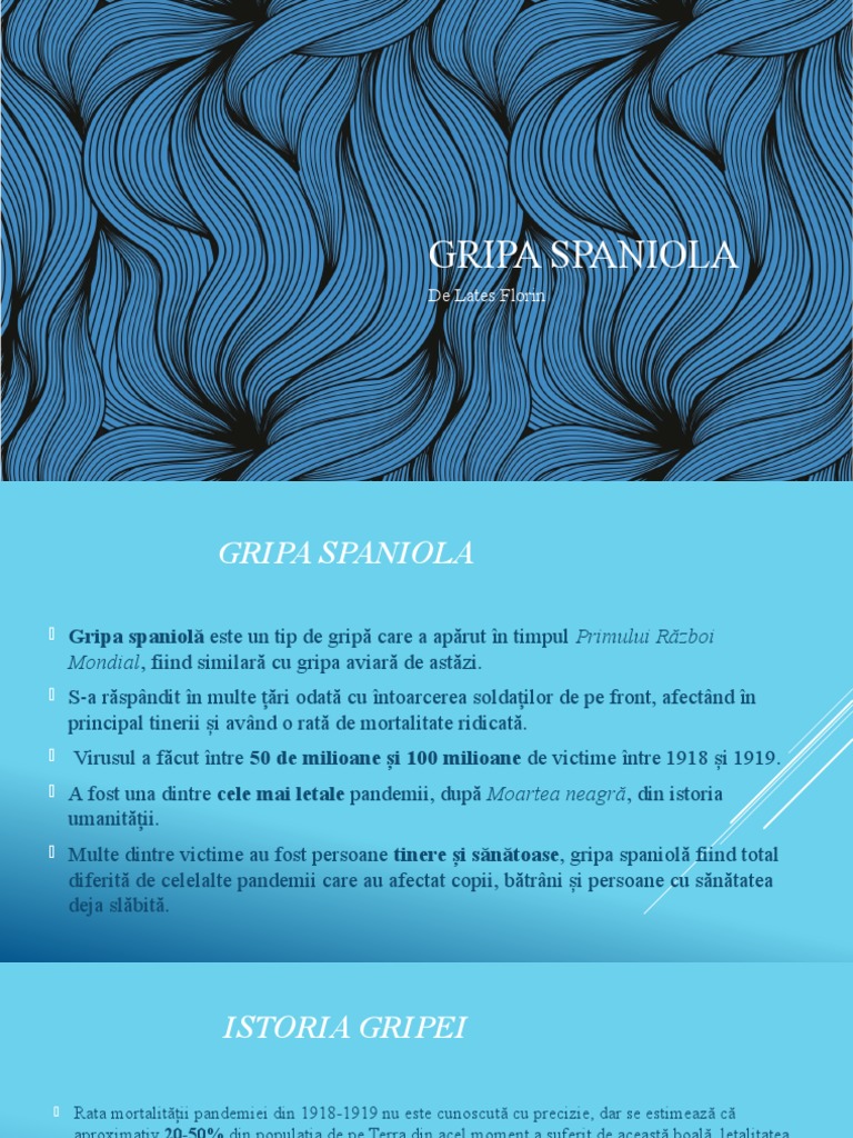 Gripa Spaniola | PDF