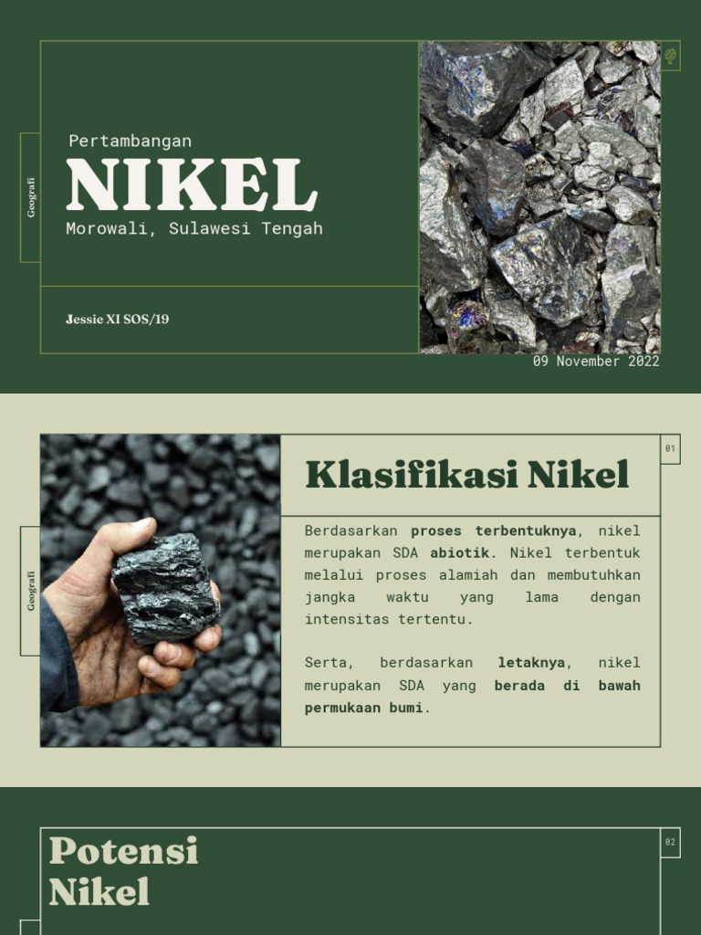 Geografi Nikel Morowali XISOS | PDF