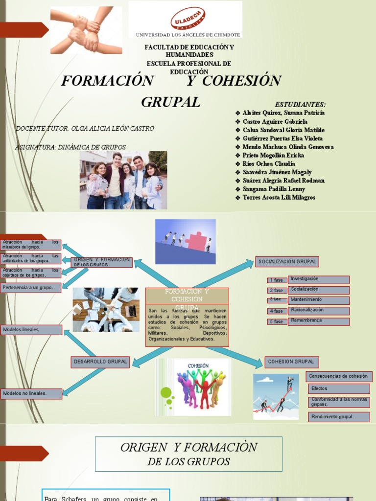 Formación y Cohesion Grupal | PDF