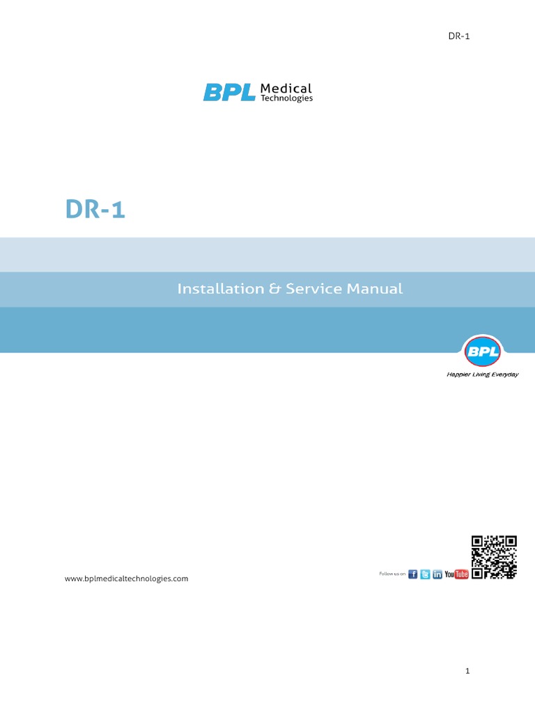419 D 111 - dr1 Service Manual | PDF | X Ray