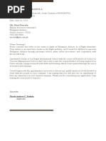 Recon Letter | PDF | University | Inquiry