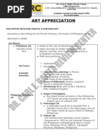 ART APPRECIATION Let Reviewer | PDF | Paintings | Impressionism