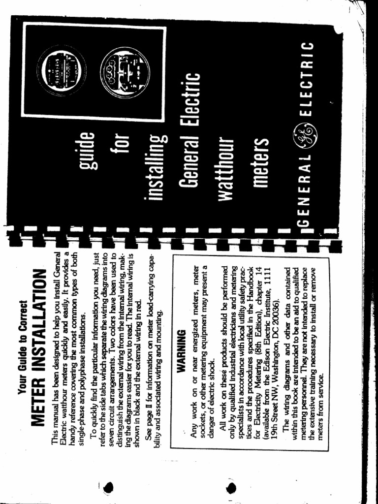 Meter Installation Guide | PDF