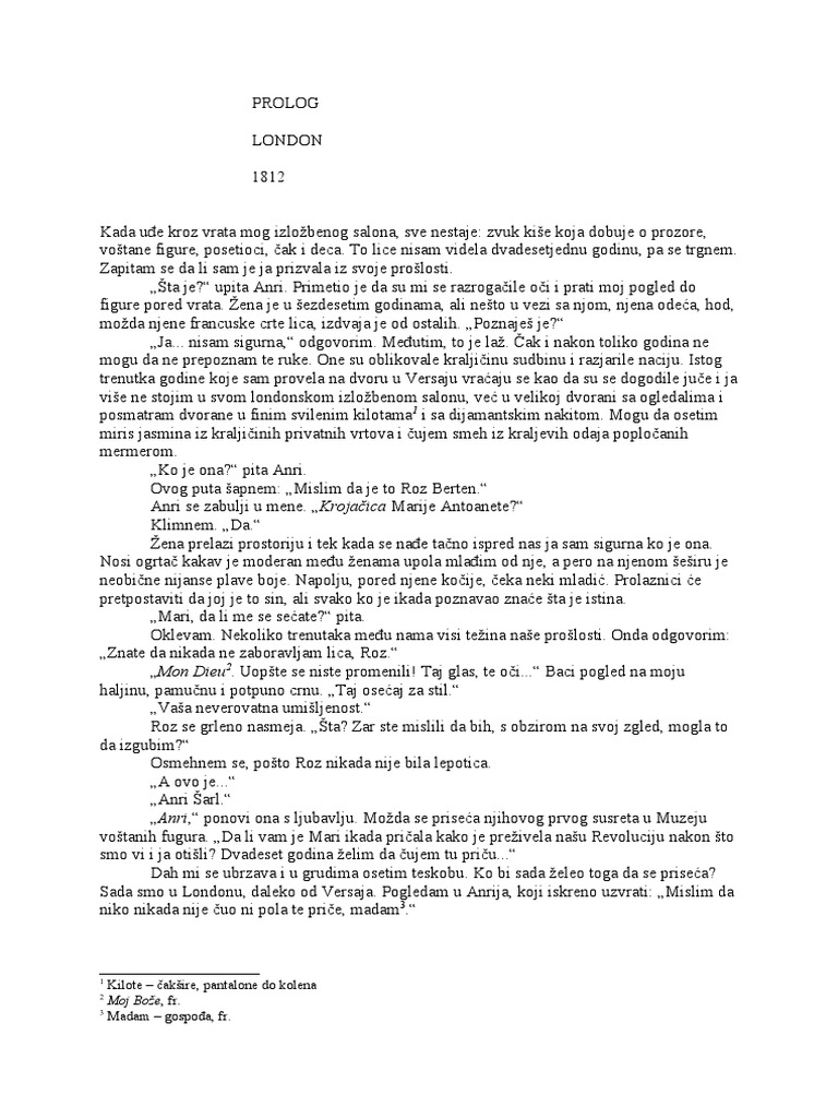 Madam Tiso | PDF