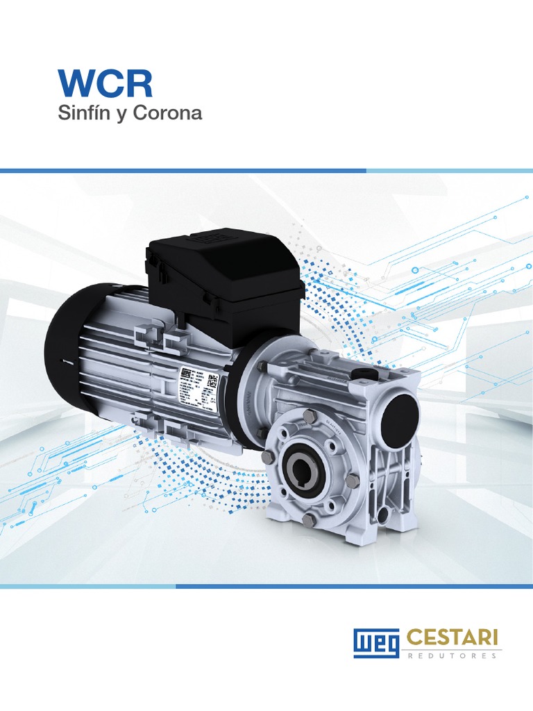Reductores WCR Sinfín y Corona | PDF | Engranaje | Máquinas
