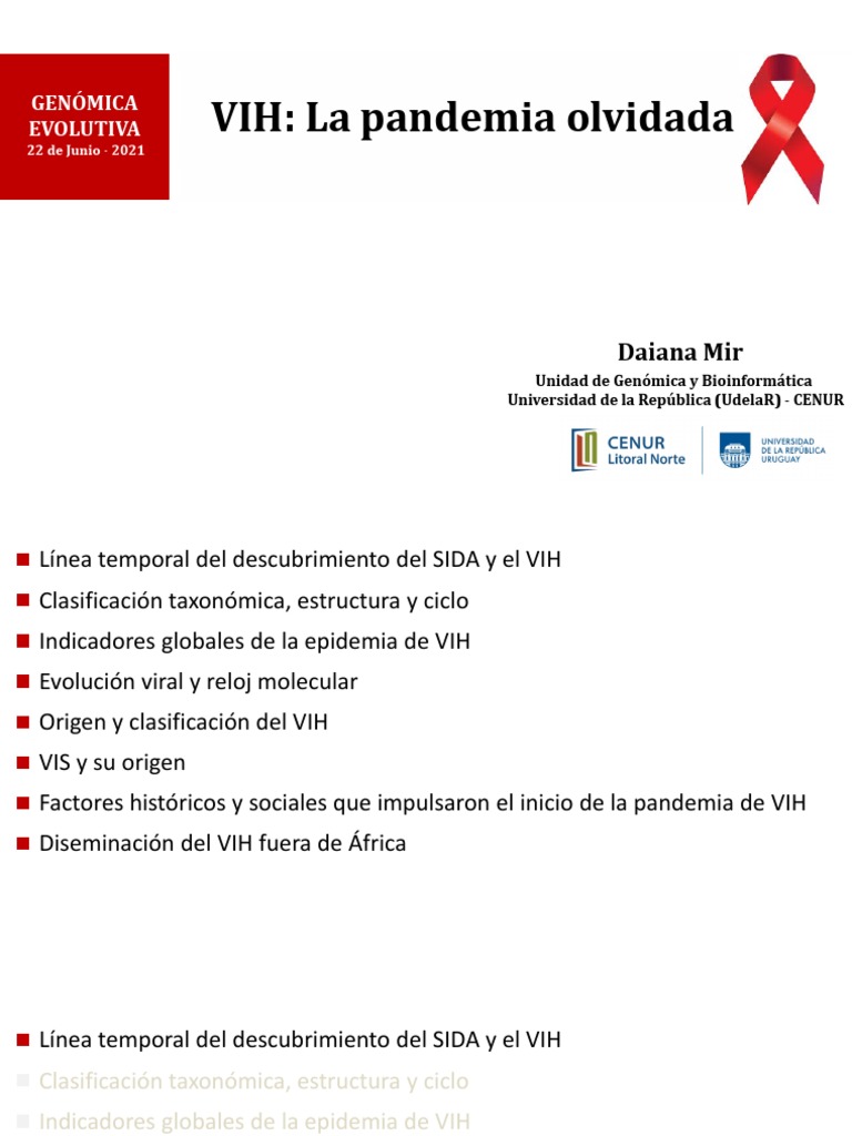 Evolución Del HIV | PDF | VIH | Virus