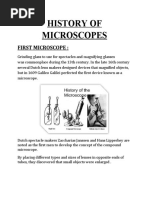 Microscopy Timeline Self Reading Comprehension | PDF | Microscope ...